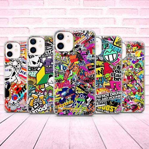 Stickers Case Collage Cover for Iphone 13 Pro Iphone 12 - Etsy