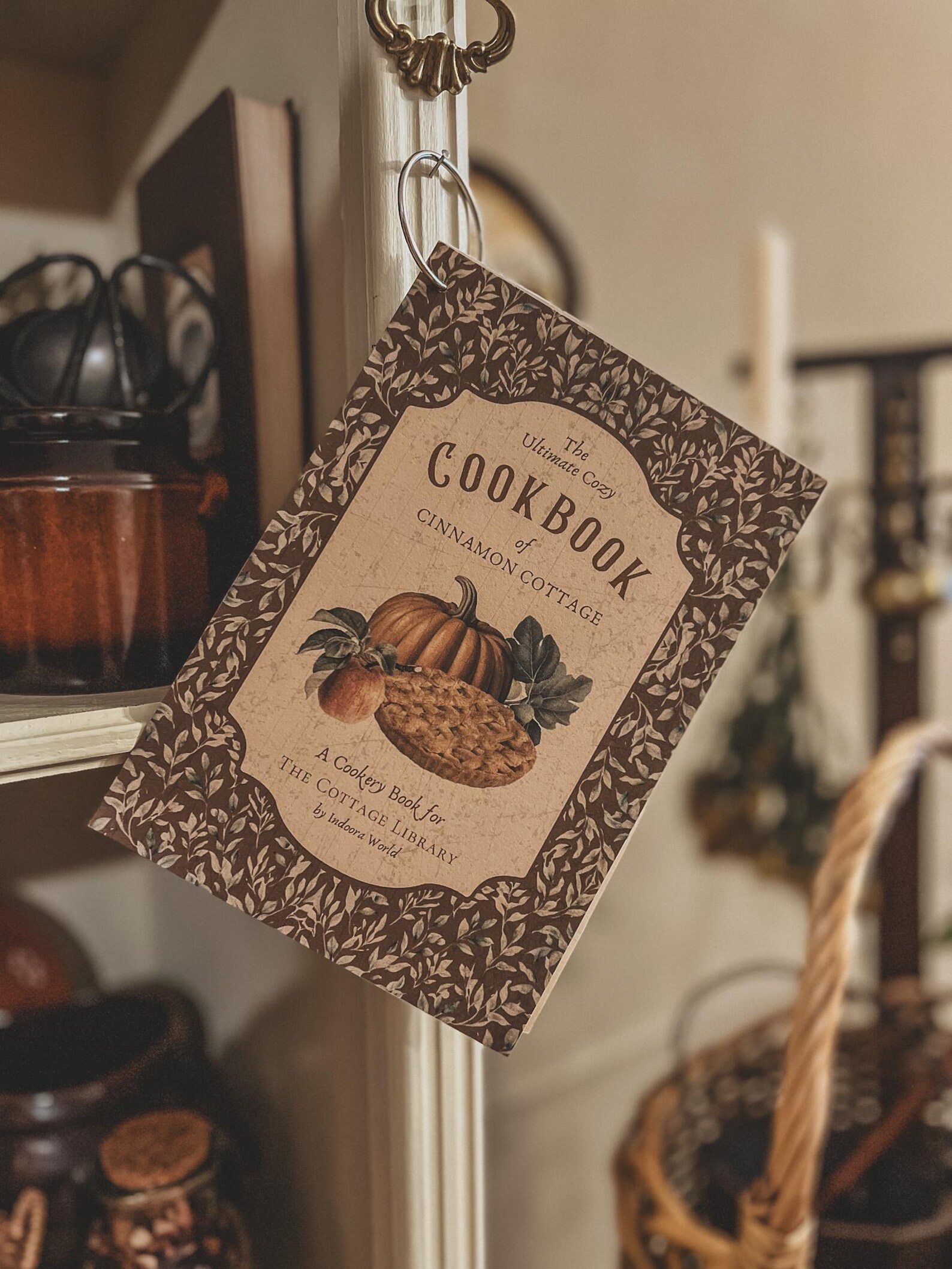 Printable Vintage Cozy Recipe Pages | Easy DIY Cookbook, Cottagecore ...