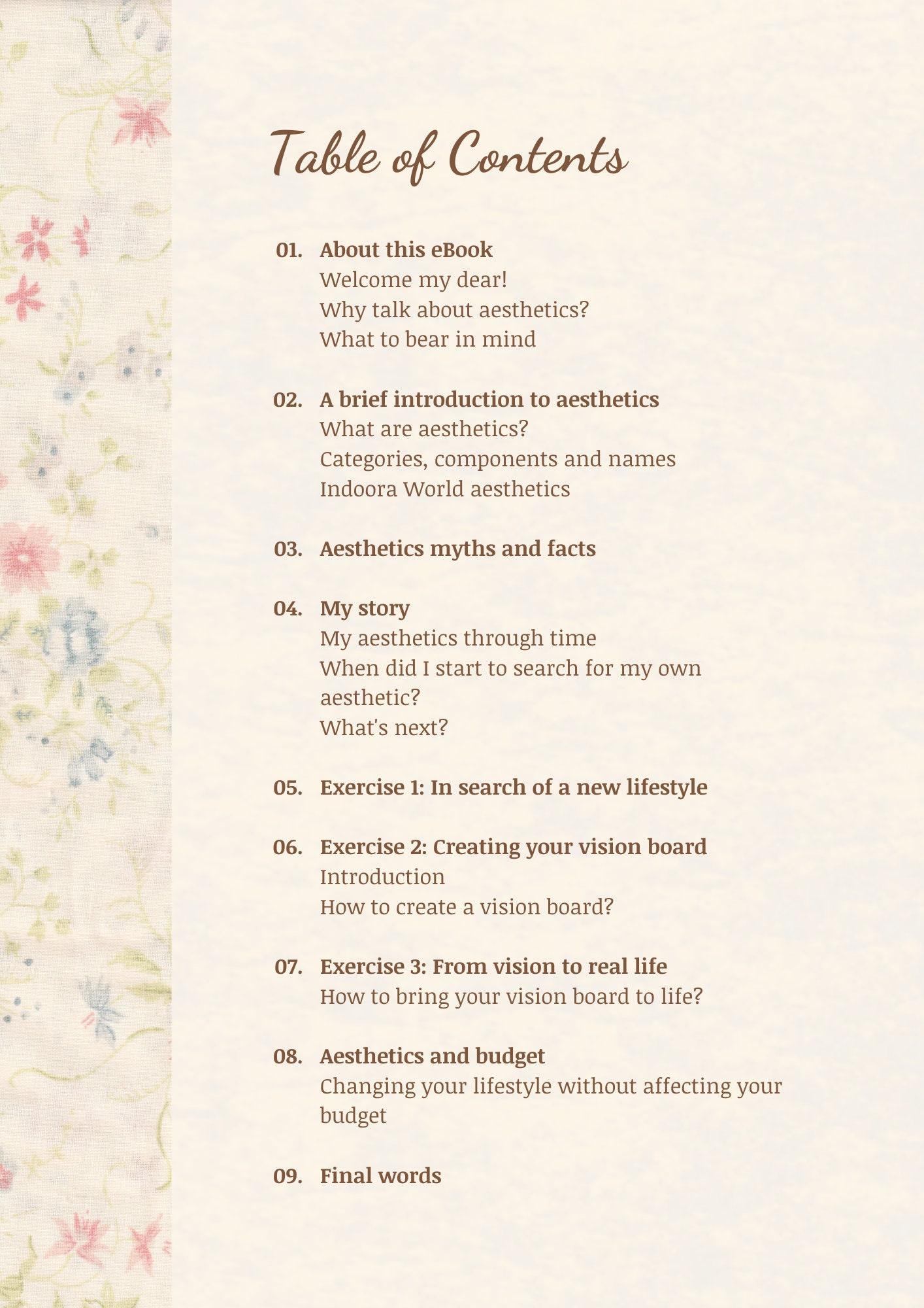 The Journey of Finding Your Aesthetic - PDF Ebook [beginner's Guide to ...