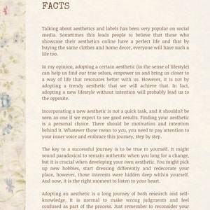 The Journey of Finding Your Aesthetic - PDF Ebook [beginner's Guide to ...