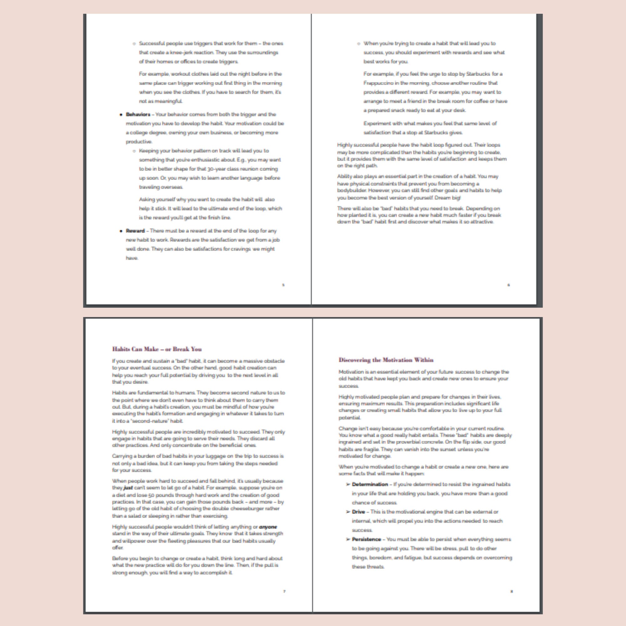 Create & Keep Healthy Habits | A Powerful and Incredible Digital ...