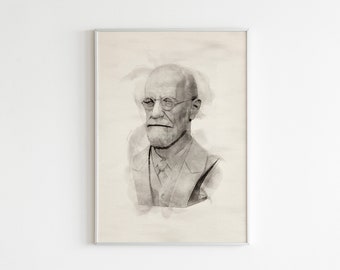 Sigmund Freud Art - Etsy