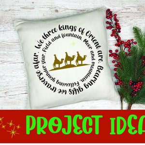 We Three Kings Christmas Carol Christmas SVG Christmas PNG - Etsy