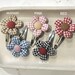 Daisy Corduroy Snap Clip - Etsy