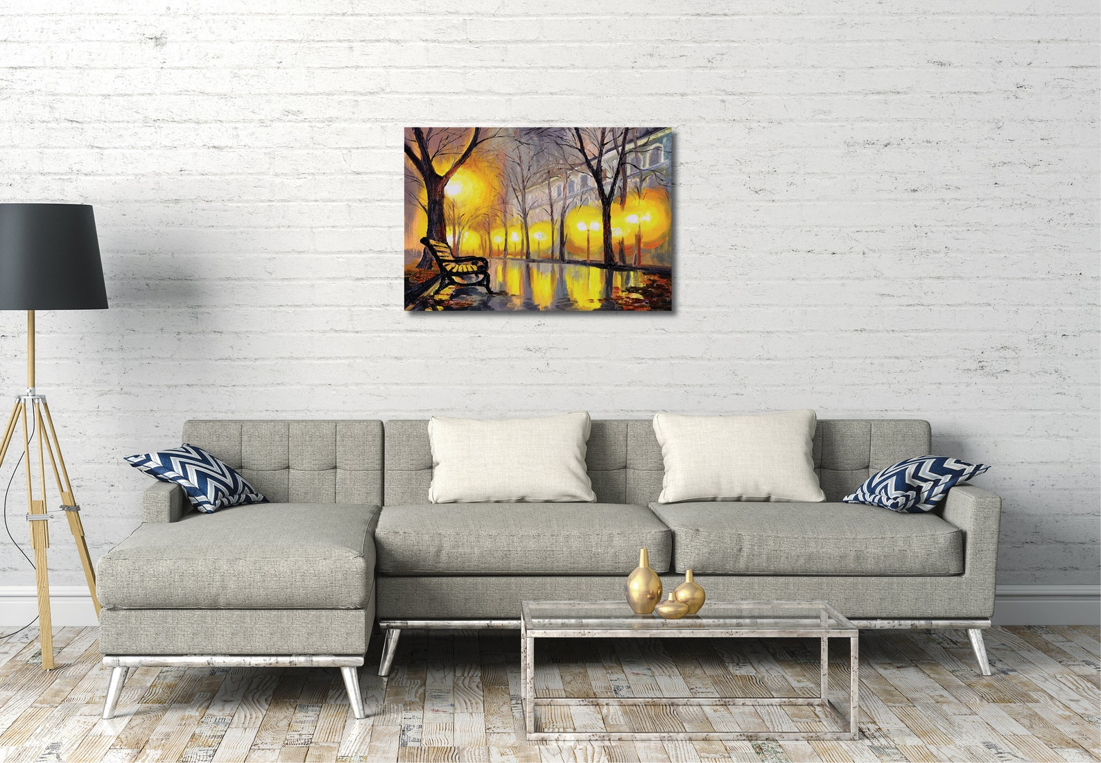 Abstract wall art Canvas Wall Art Print Gold Premium 100% | Etsy