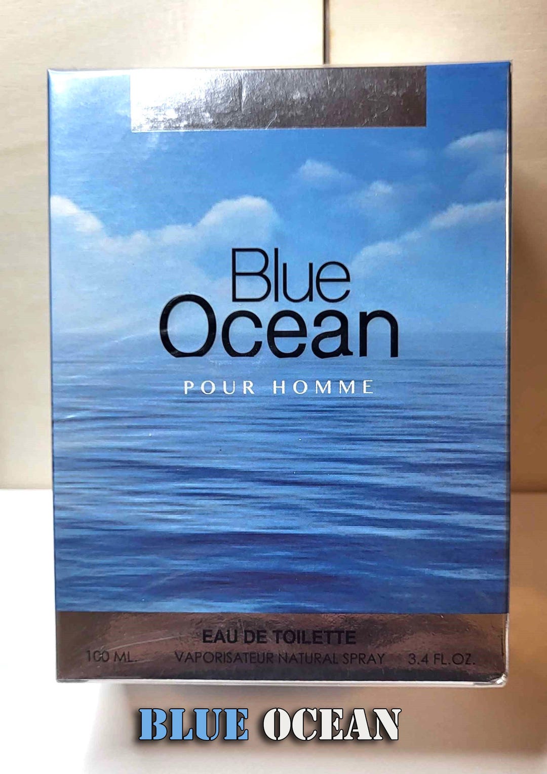 BLUE OCEAN Men's Designer EDT Cologne 3.4 Oz Spray by Mirage Brands - Etsy