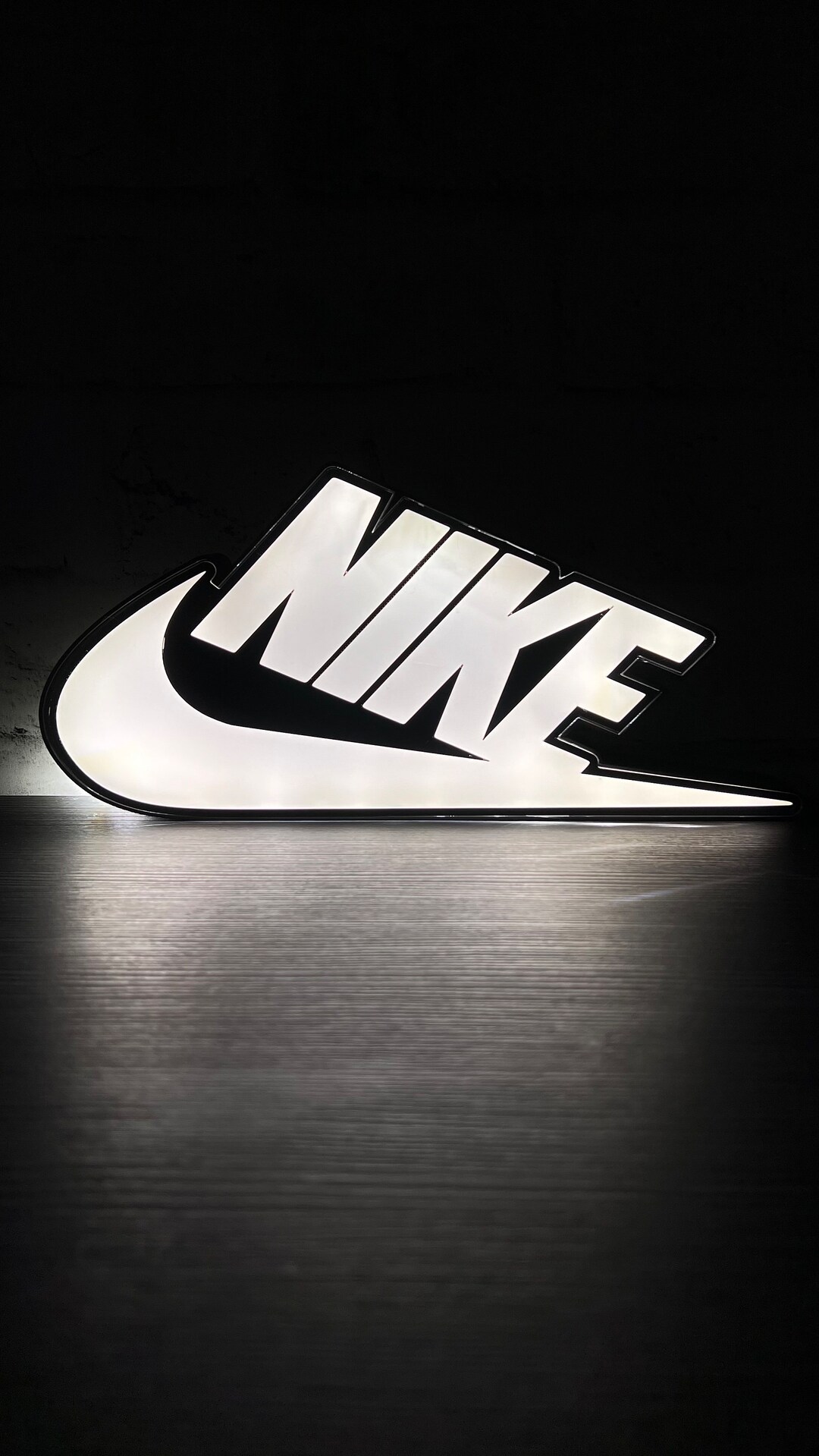Nike Logo Led Lightbox Sign Lamp Room Decoration - Etsy