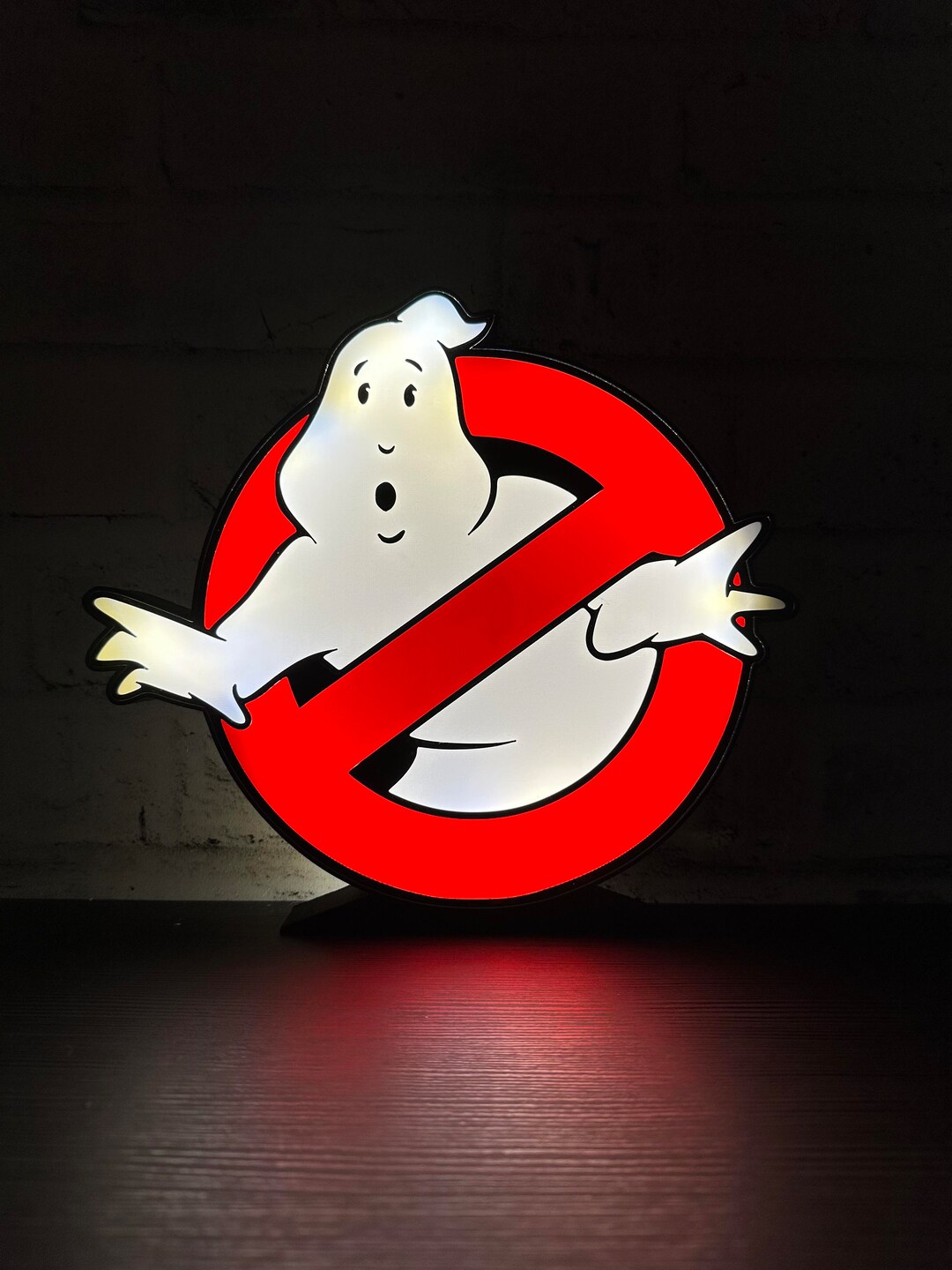 Ghostbusters Led Lightbox Sign Lamp Room Decoration - Etsy