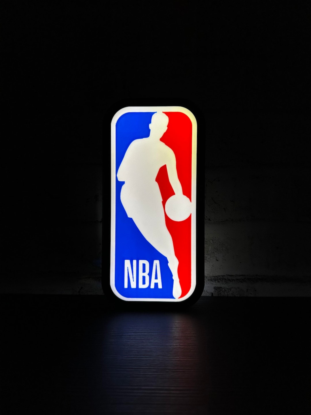 NBA Led Lightbox Sign | Lamp | Basketball Room Decoration - Etsy