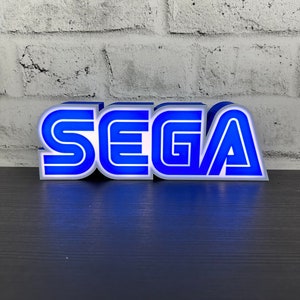 SEGA Led Lightbox Sign Lamp Room Decoration - Etsy