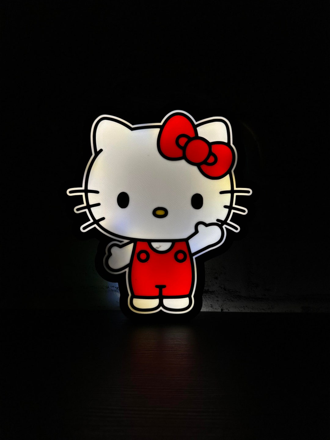 Hello Kitty Led Lightbox Sign Lamp Room Decoration - Etsy Canada