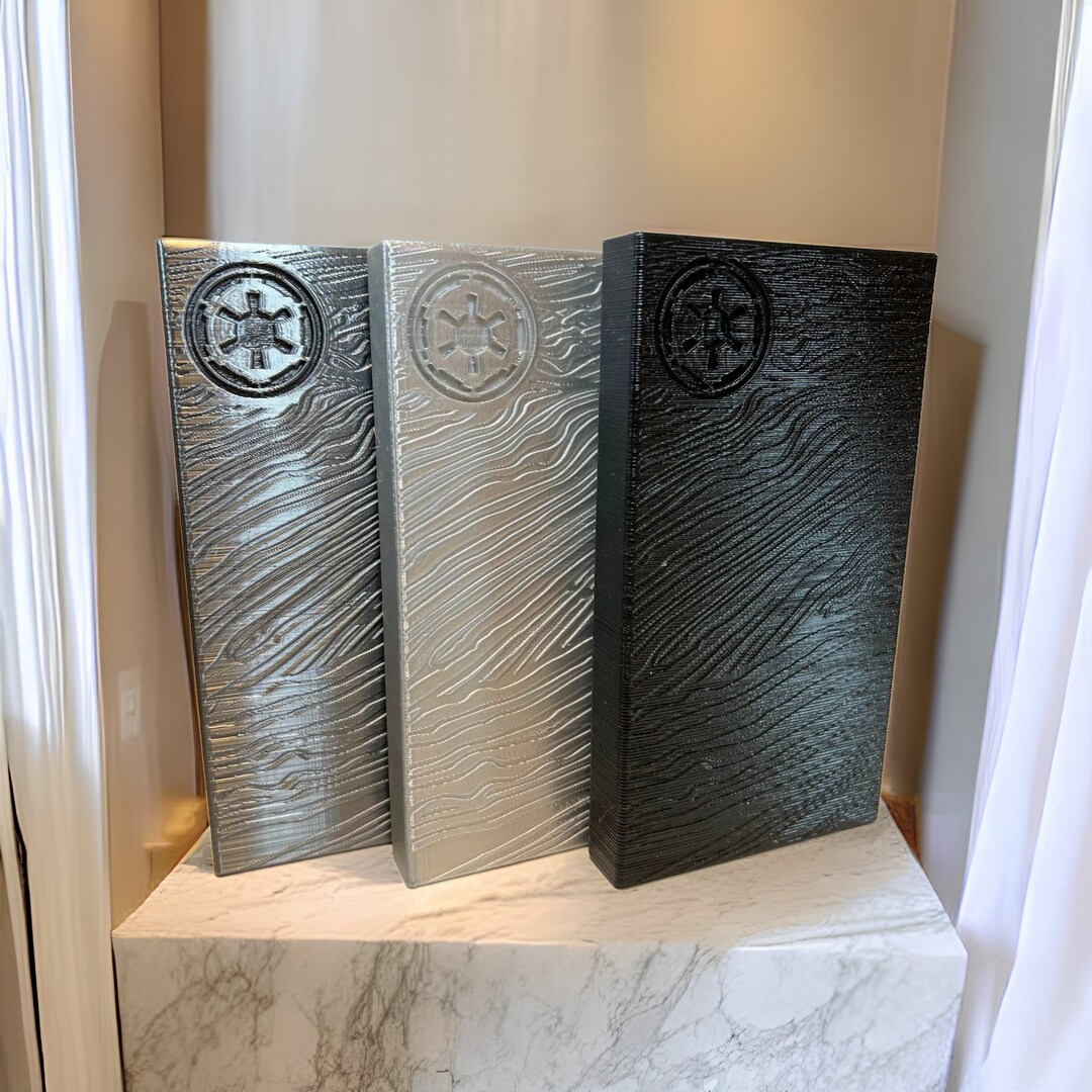 Mandalorian Beskar Ingot Metal Steel Life Size 3D Printed Accessories ...