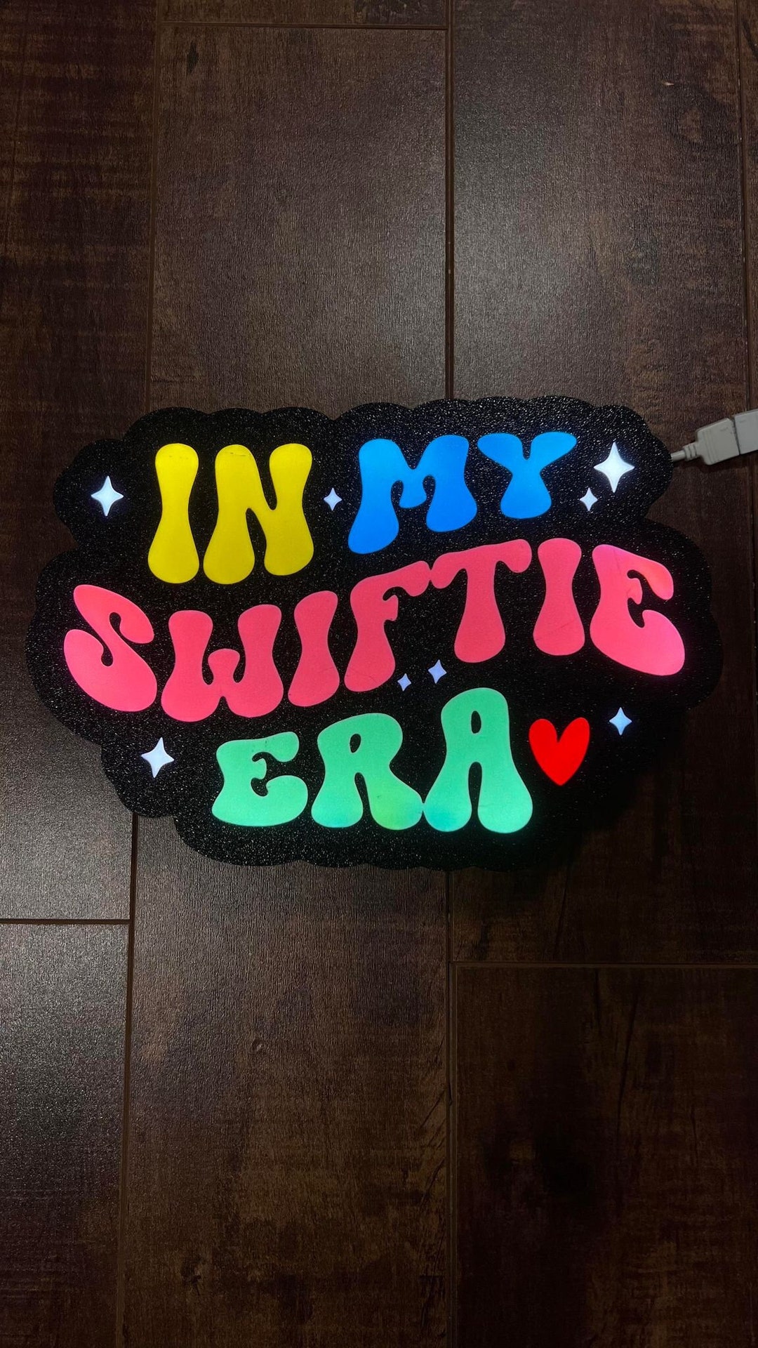 Swiftie Era Taylor Swift Led Lightbox Sign Lamp Room Decoration - Etsy UK