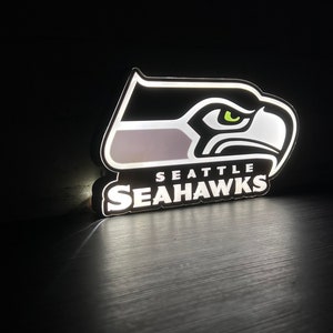 Seattle Seahawks NFL Led Lightbox Sign Lamp Room Decoration - Etsy