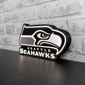 Seattle Seahawks NFL Led Lightbox Sign Lamp Room Decoration - Etsy