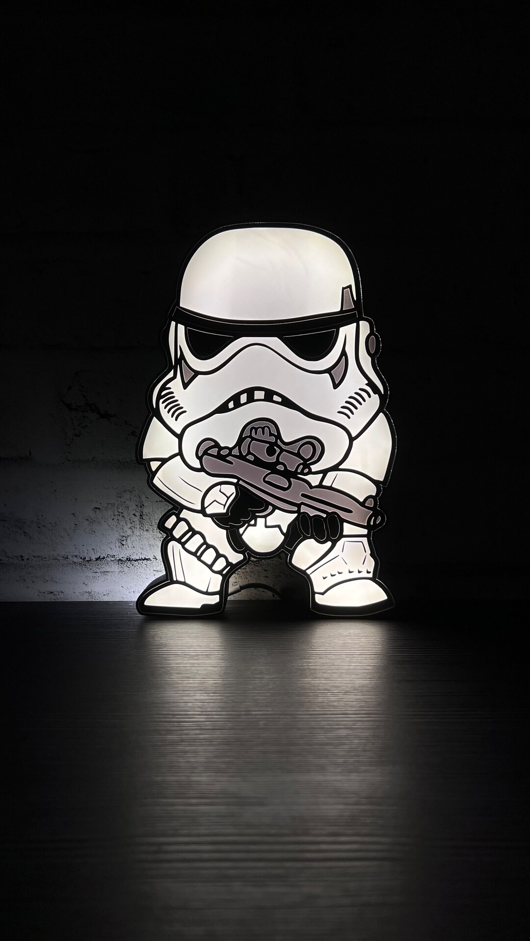 Stormtrooper Led Lightbox Sign Lamp Room Decoration - Etsy