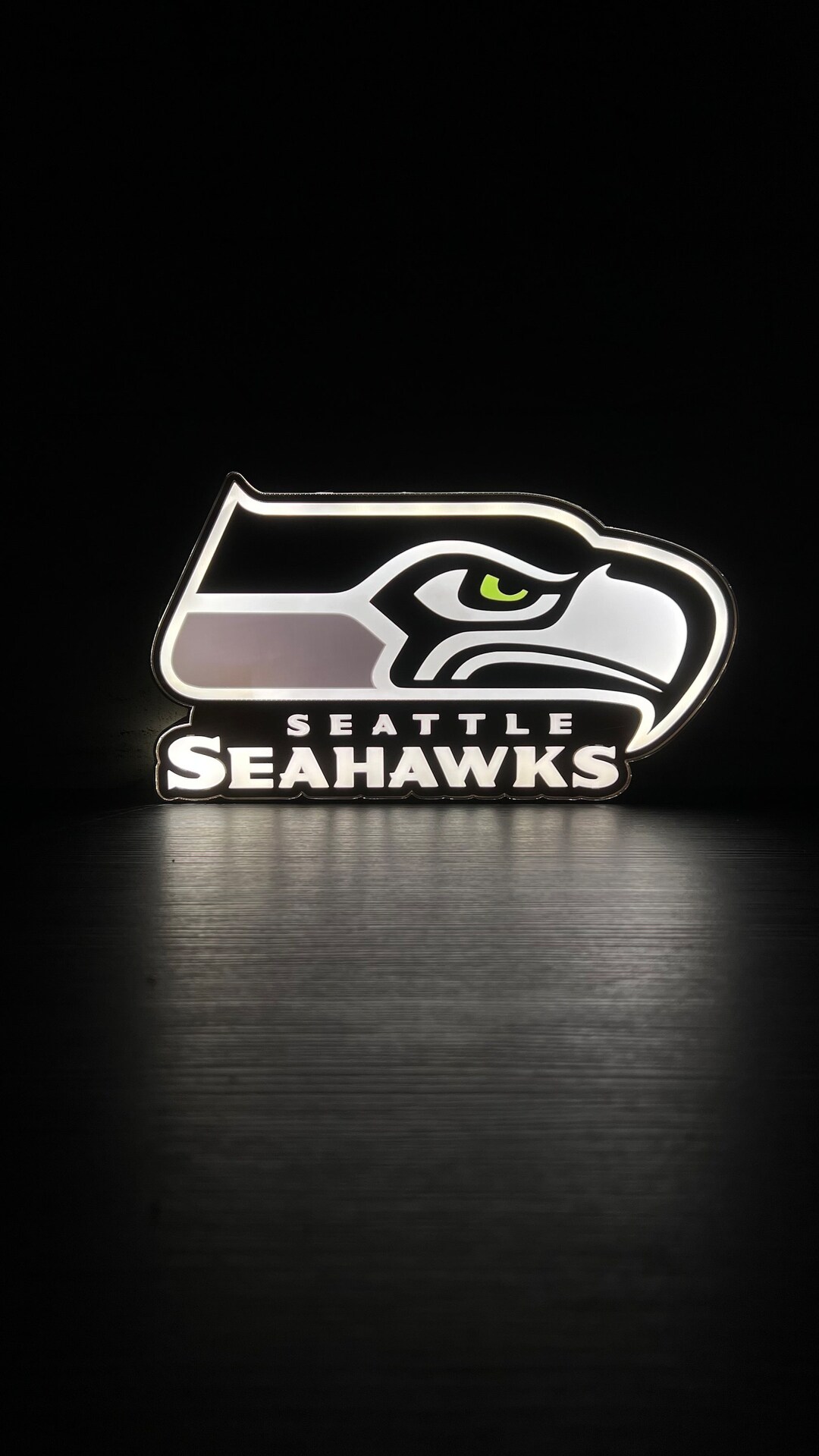 Seattle Seahawks NFL Led Lightbox Sign Lamp Room Decoration - Etsy