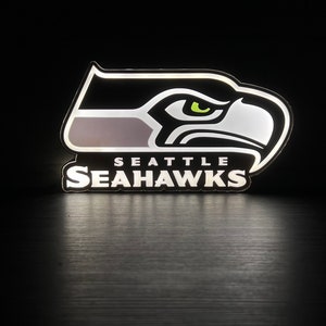 Seattle Seahawks NFL Led Lightbox Sign Lamp Room Decoration - Etsy