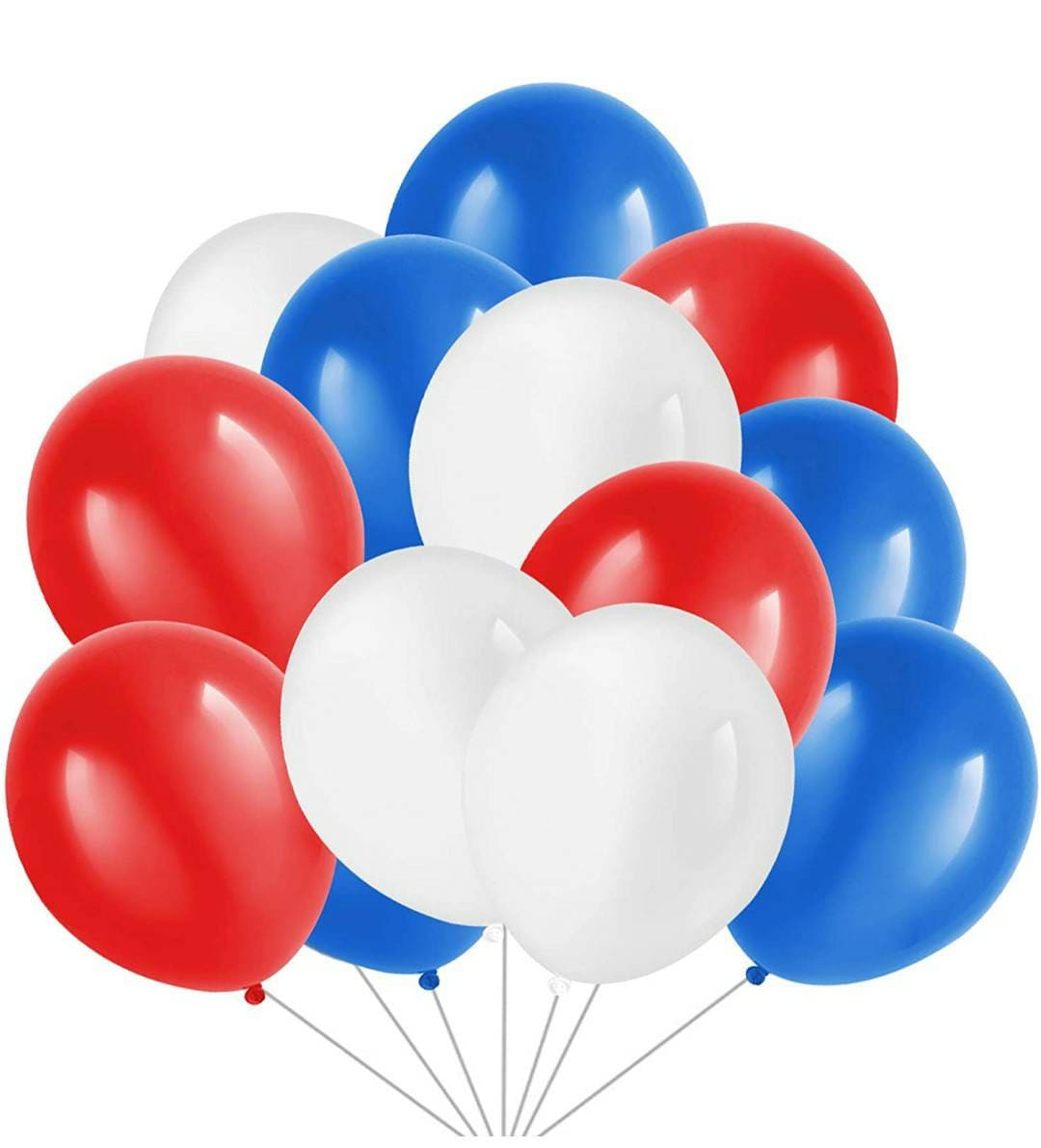 Globos rojos blancos azules Kit de arco de guirnalda globos | Etsy