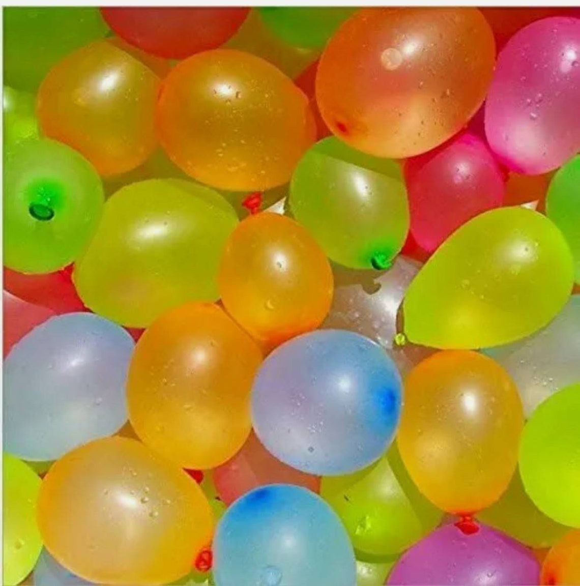 100-1000 Water Balloons Outdoor Summer Party Fun Water Bombs - Etsy India