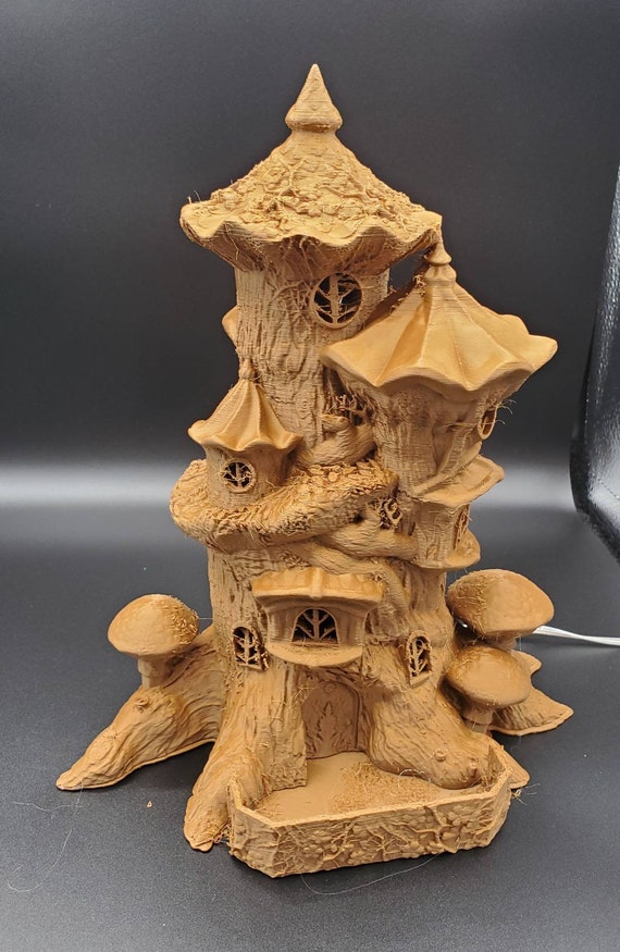 3D Printed Fairy/fae Tree Lamp by Fates End. USB Powered With | Etsy