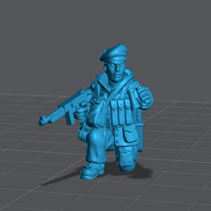 WW2 United Kingdom SAS Squad 28mm Miniature - Etsy