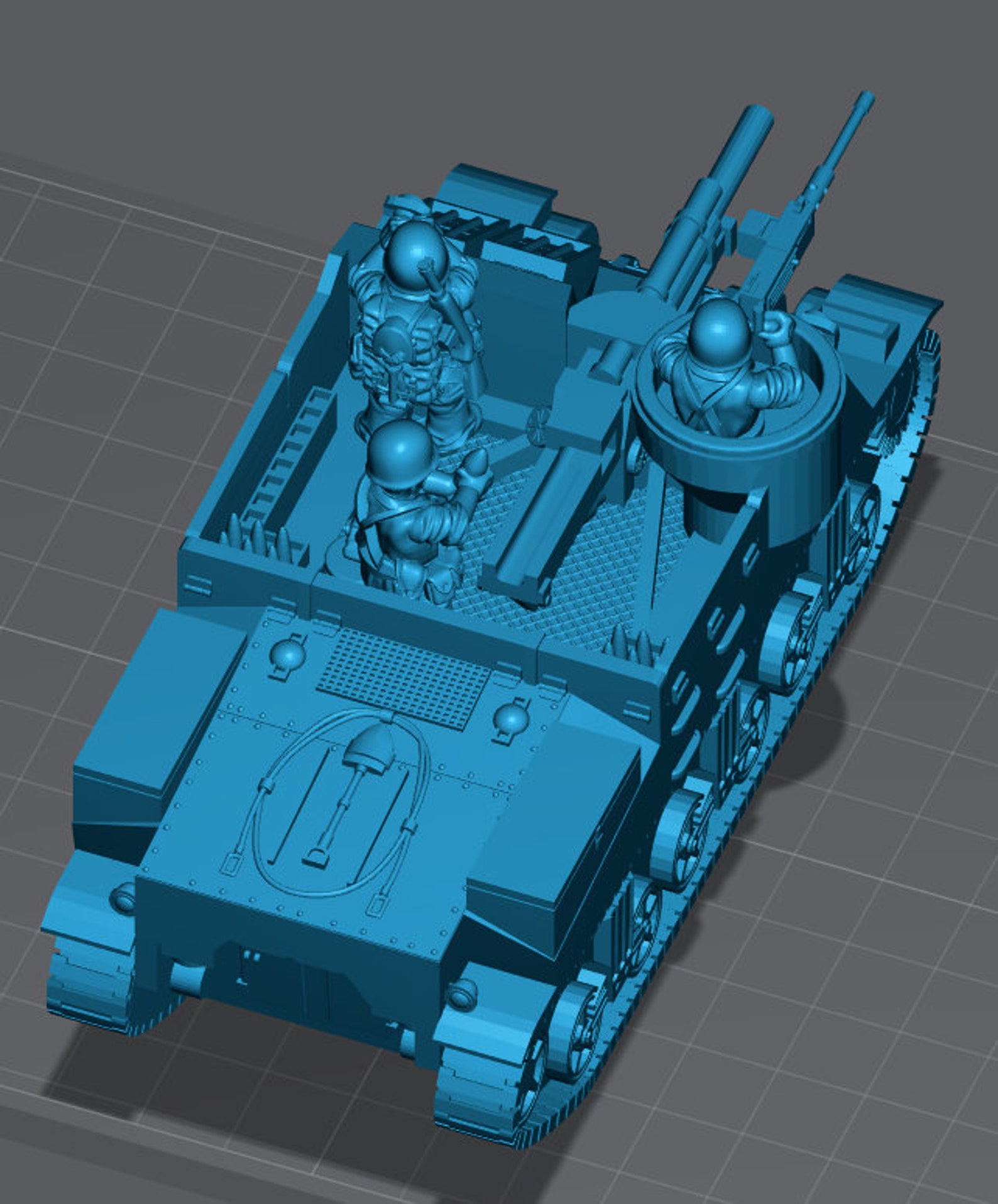 WW2 US Army M7 Priest Tank 28mm Miniature - Etsy