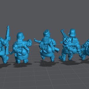 WW2 Germany Tank Riders 28mm Miniatures - Etsy