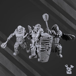 Vultures Horde Ogres Squad Set 1 Wargaming Miniatures - Etsy