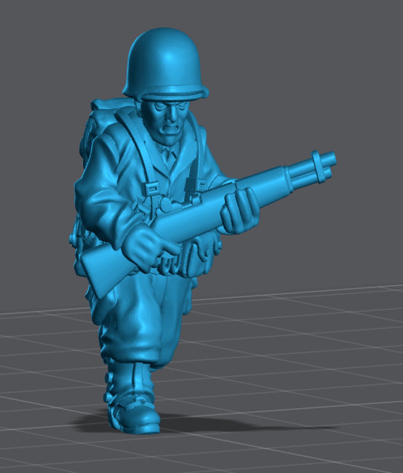 WW2 US Army Rifle Squad 1 28mm Miniatures - Etsy