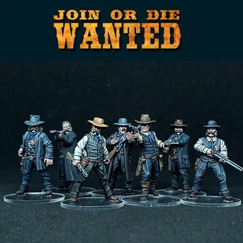 Wild West Union 7th Cavalry Soldiers on Foot Miniatures - Etsy