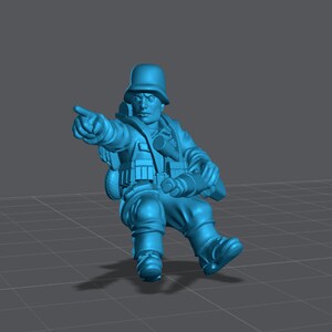 WW2 Germany Tank Riders 28mm Miniatures - Etsy