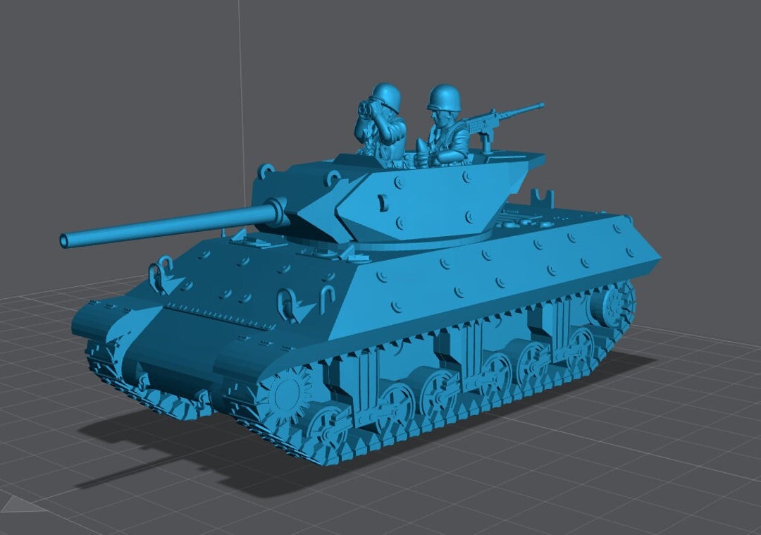 WW2 USA M10 Wolverine Tank Destroyer 28mm Miniature - Etsy