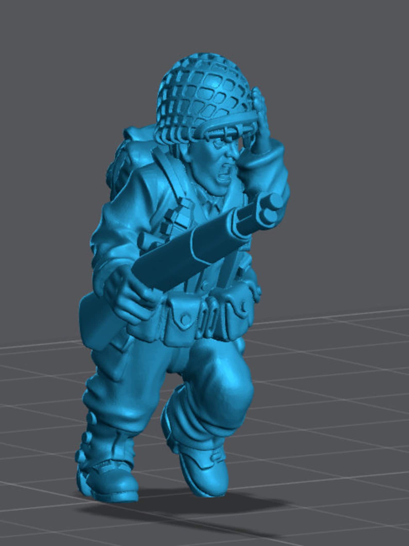 WW2 US Army Rifle Squad 1 28mm Miniatures - Etsy