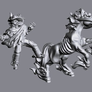 Wild West Ghost Rider Miniatures - Etsy