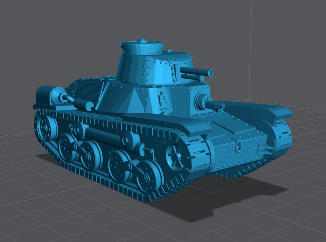 WW2 Japan HA-GO Tank 28mm/15mm Miniatures - Etsy