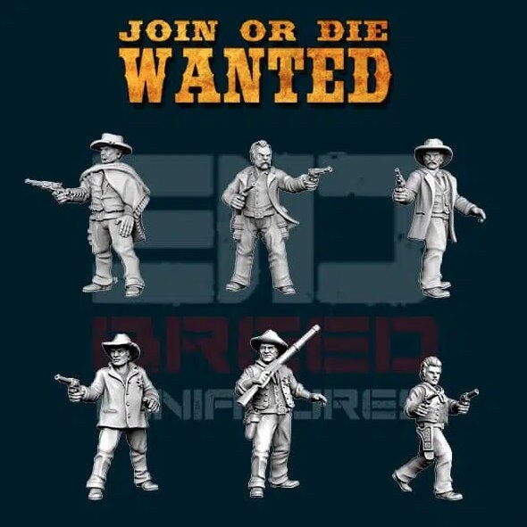 Wild West Legends Miniatures - Etsy UK