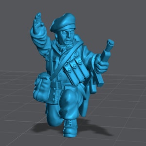 WW2 United Kingdom SAS Squad 28mm Miniature - Etsy