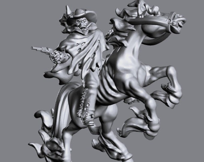 Wild West Ghost Rider Miniatures - Etsy