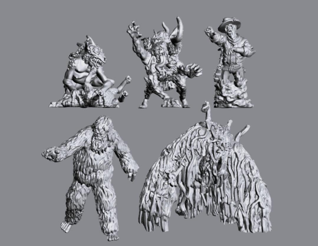 Monsters of the Wild West Miniatures - Etsy