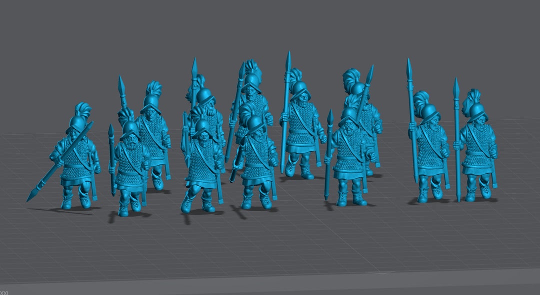 Ancient World Greek Thorakitai Warriors Miniatures in 28mm Scale - Etsy