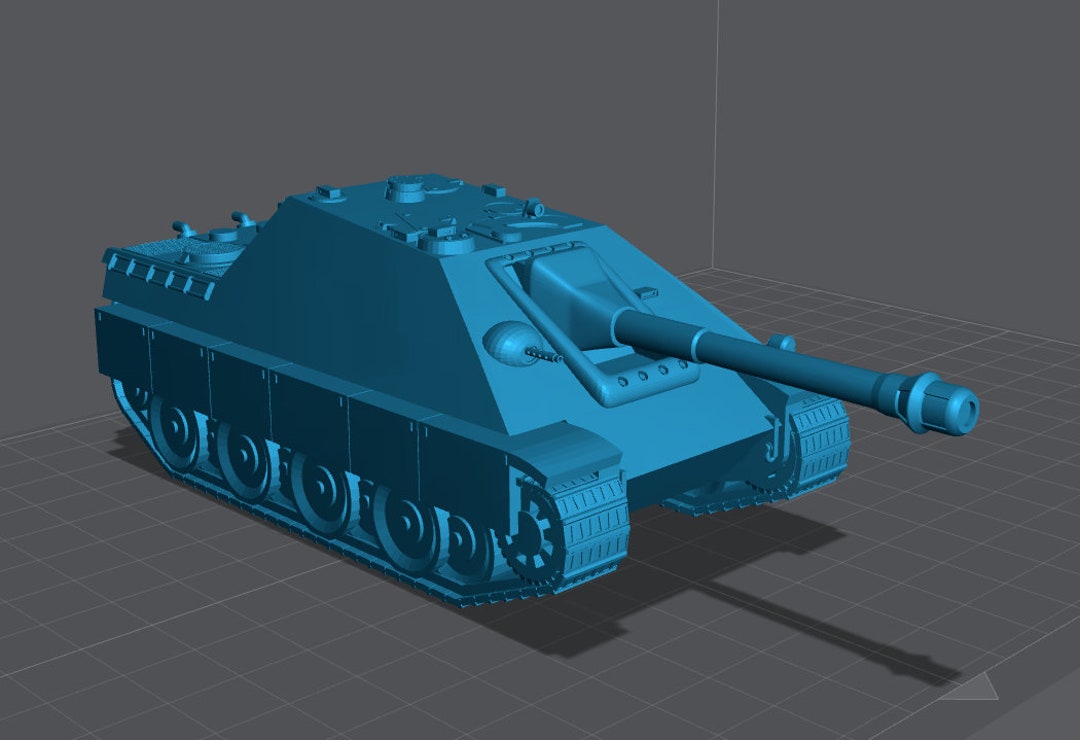 WW2 Germany Jagdpanther Tank 28mm Miniature - Etsy
