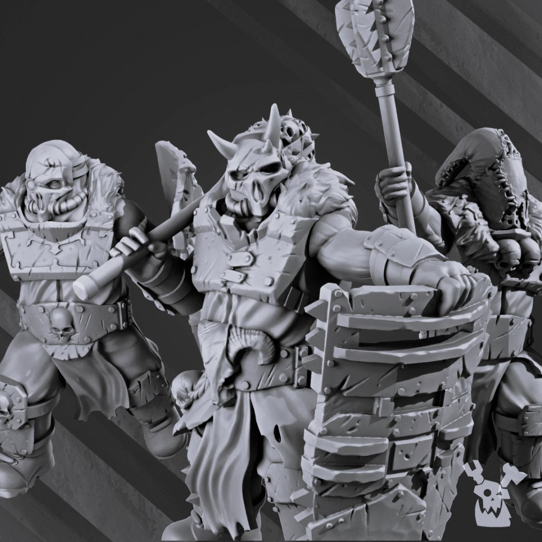 Vultures Horde Ogres Squad Set 1 Wargaming Miniatures - Etsy