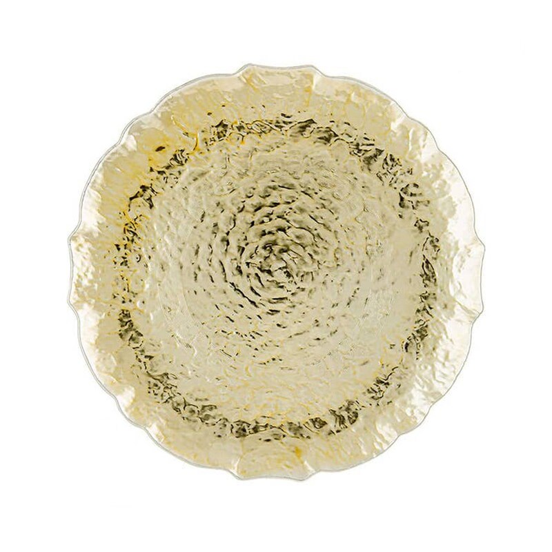 Gold Charger Plates - Etsy