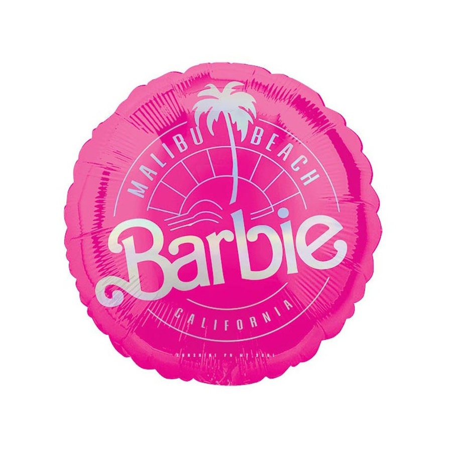 Barbie Balloon 18, Barbie Malibu Beach, Barbie Themed Party, Barbie ...