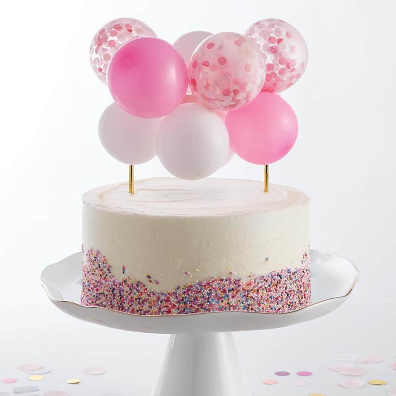 Balloon Cake Topper Dessert Table Ideas Birthday Cake - Etsy