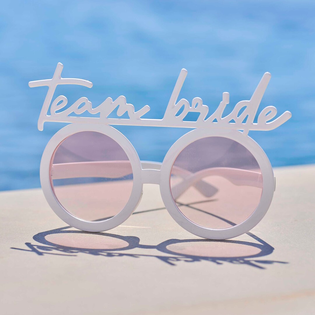 Team Bride Sunglasses - Bachelorette Party Favors - Bridesmaid Proposal ...