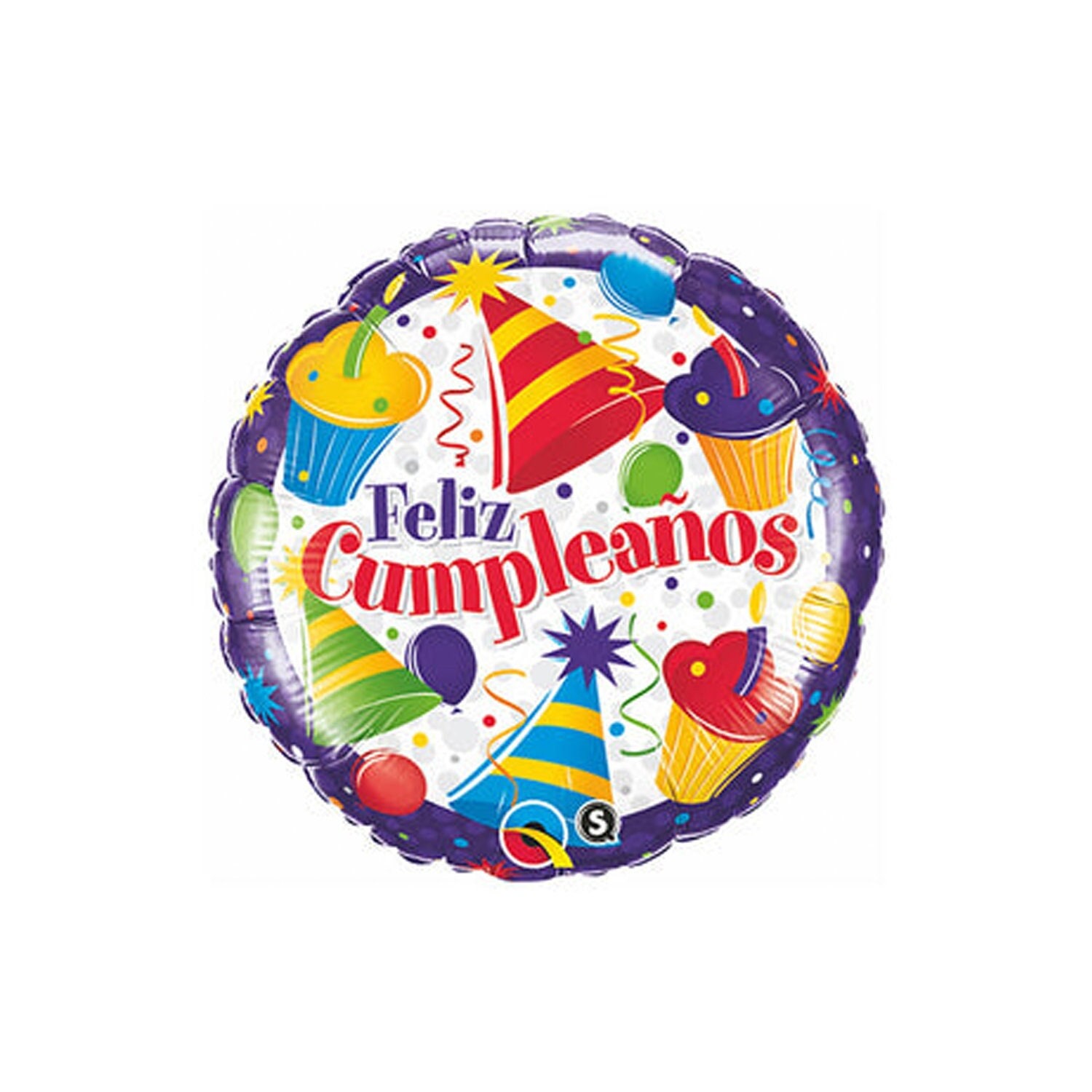 Feliz Cumpleaños Balloon Spanish Happy Birthday Balloon Cumpleaños ...