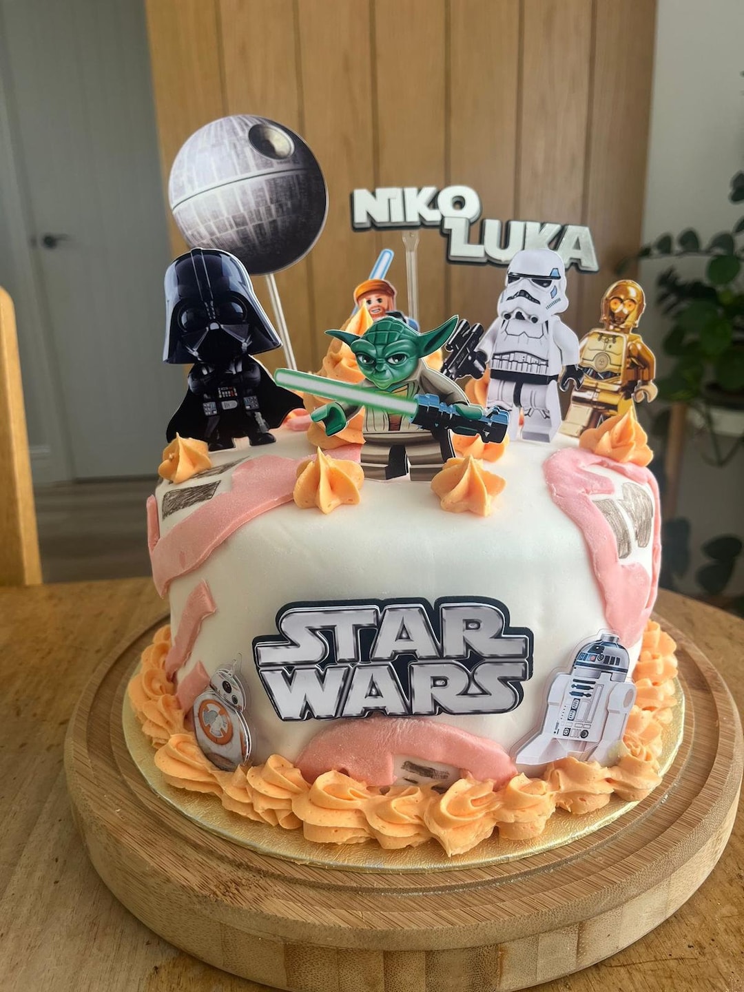 Cake Topper Lego /cake Topper Star Wars /lego /decoration Personalized ...