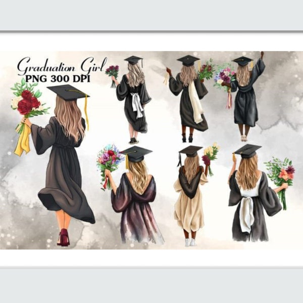 Graduation Girl Svg - Etsy